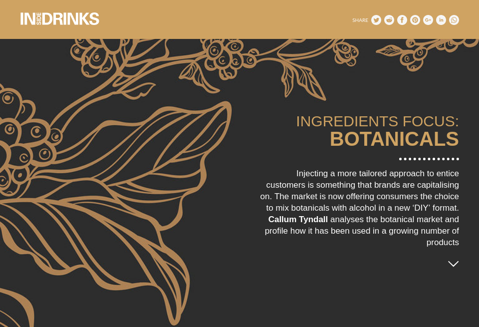 Ingredients Focus: Botanicals - Inside Drinks | Issue 23 | February 2018