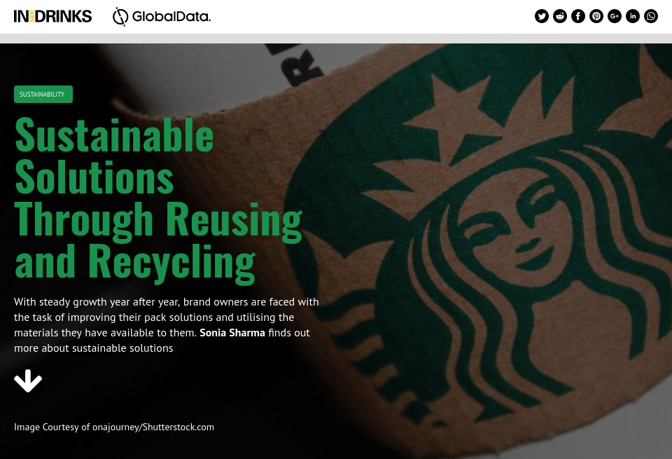 Sustainable Solutions Through Reusing and Recycling - Inside Drinks ...