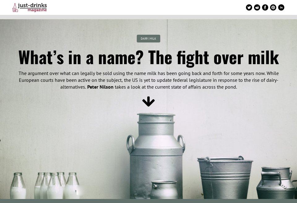 What’s in a name? The fight over Milk - just-drinks magazine | Issue 33 ...