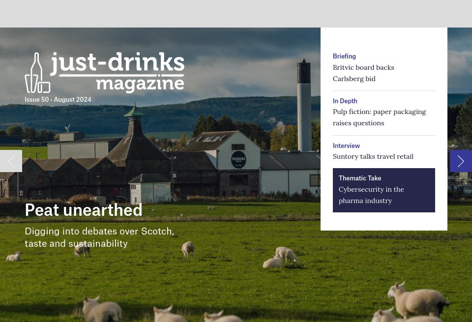 Herti Company Insight - Just Drinks magazine | Issue 50 | August 2024