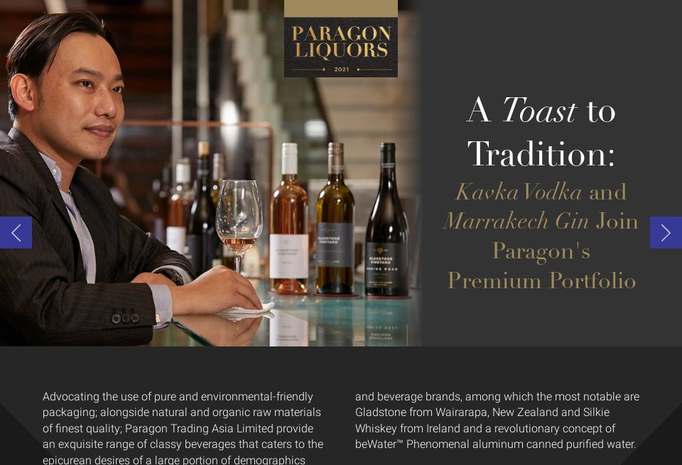 Paragon Trading Asia - Just Drinks magazine | Issue 50 | August 2024