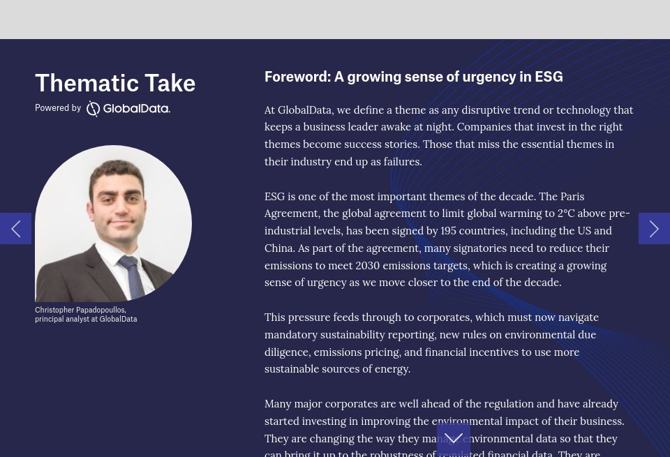 ESG becomes mandatory: how to prepare - Just Drinks magazine | Issue 49 ...
