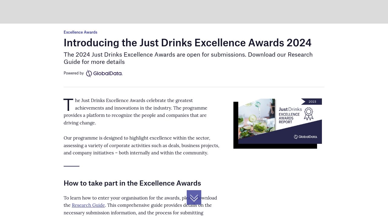 Introducing the Just Drinks Excellence Awards 2024 - Just Drinks magazine | Issue 49 | May 2024